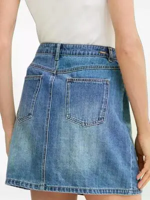 MORGAN Jitami Button-up Denim Skirt