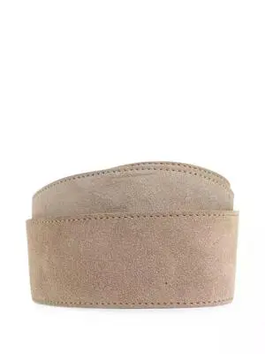 Fabiana Filippi Suede Buckle-fastening Belt