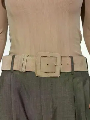 Fabiana Filippi Suede Buckle-fastening Belt