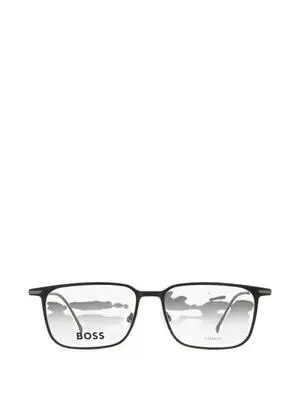 BOSS Square-frame Glasses - Black