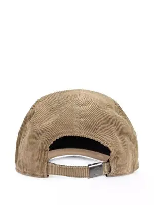 Carhartt Work In Progress Harlem Logo-embroidered Corduroy Cap