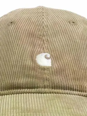 Carhartt Work In Progress Harlem Logo-embroidered Corduroy Cap