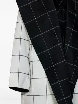 TOTEME Check-pattern Hooded Coat