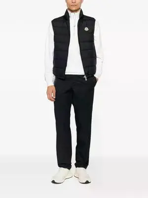 Moncler Quilted Logo-patch Gilet