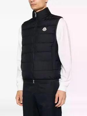 Moncler Quilted Logo-patch Gilet