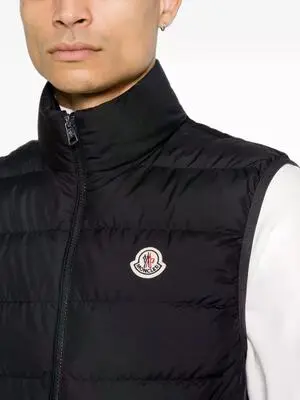 Moncler Quilted Logo-patch Gilet