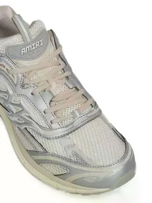 Amiri Metallic M-tech Panelled Mesh Sneakers
