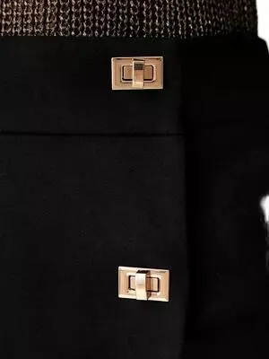 MORGAN Turn-lock Wrap Mini Skorts