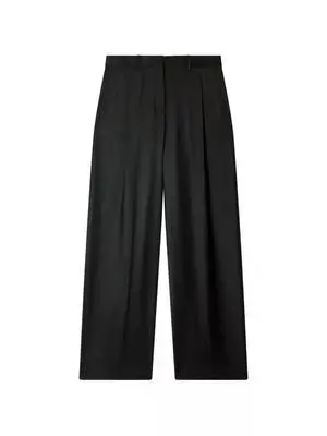 Paul Smith Wool-cashmere Wide-leg Trousers