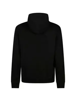 AMI Paris Cotton Hoodie With De Coeur Embroidery