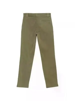 Liu Jo Logo-embroidered Cropped Trousers