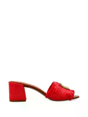 Dolce & Gabbana Raffia Mules
