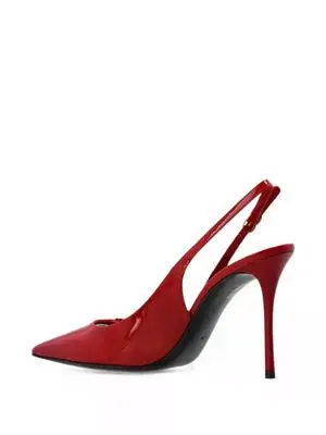 Dolce & Gabbana Logo-plaque Slingback Pumps