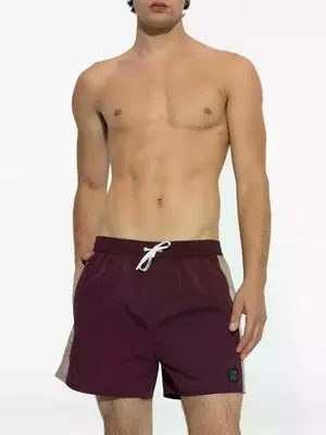 Dsquared2 Midi Swim Boxer With Contrast Panels