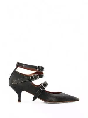VIVIENNE WESTWOOD Napoli Kitten Buckle-strap Pumps