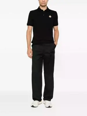 Moncler Logo-patch Polo Shirt