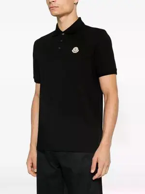 Moncler Logo-patch Polo Shirt