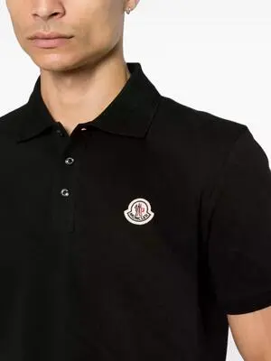 Moncler Logo-patch Polo Shirt