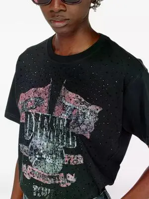 DIESEL® Embellished Graphic T-shirt