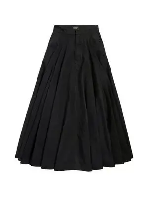 Balenciaga Godet Maxi Skirt