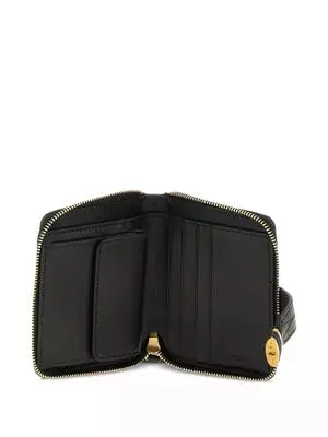Chloé Paddington Padlock Leather Wallet - Black