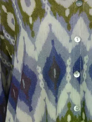 IN BED WITH YOU Abstract-print Cardigan