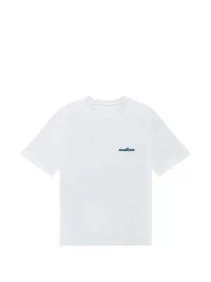 MALBON Vista Repair Logo-print T-shirt - White