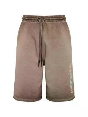Off-White Graphic-print Drawstring Shorts