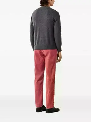 HACKETT LONDON Lambswool Crew-neck Sweater