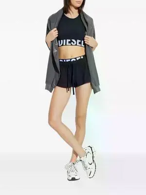 DIESEL® Short Pants In Cotton Terry With Logo