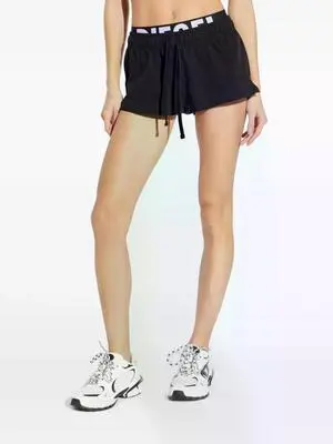 DIESEL® Short Pants In Cotton Terry With Logo