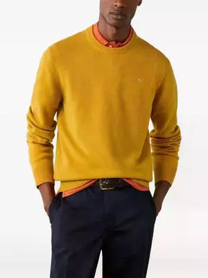 HACKETT LONDON Lambswool Crew-neck Knit
