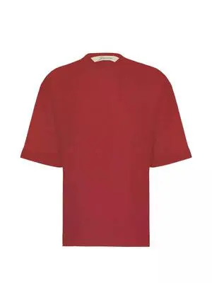 Jacquemus Short-sleeve T-shirt With Inner Grosgrain