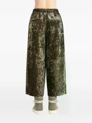 UMA WANG Pleated Trousers - Brown