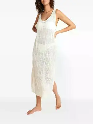 BANANA MOON Open-knit Maxi Dress - Neutrals