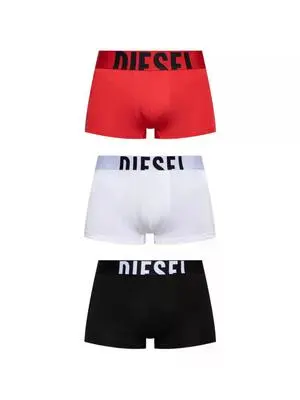 DIESEL® Three-pack Boxer Briefs In Stretch Cotton