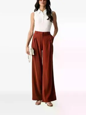 MORGAN Pleated Wide-leg Trousers