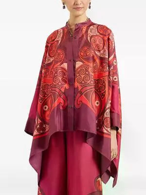 La DoubleJ Foulard Silk Shirt