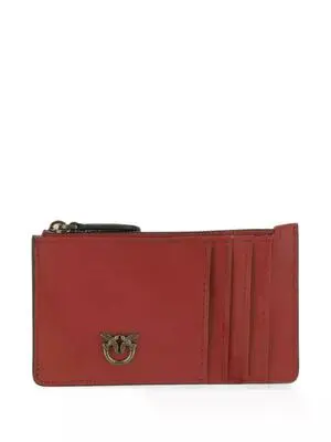 Pinko Zipped Card Holder - Red