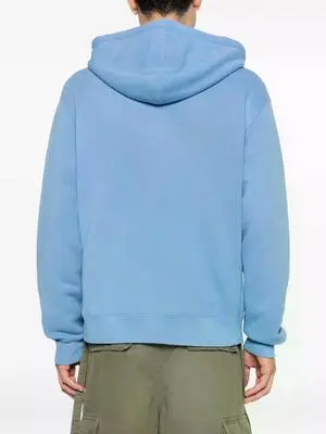 JW Anderson Logo-embroidered Zip-up Hoodie