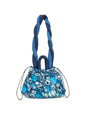A BATHING APE Baby Milo And Friends Drawstring Shoulder Bag