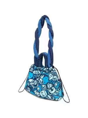 A BATHING APE Baby Milo And Friends Drawstring Shoulder Bag