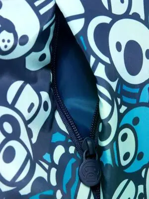 A BATHING APE Baby Milo And Friends Drawstring Shoulder Bag