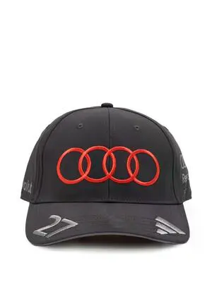 Adidas Audi Revolut F1 Logo Embroidered Baseball Cap - Black