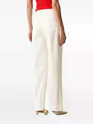 MORGAN Chain-link Wide-leg Jeans
