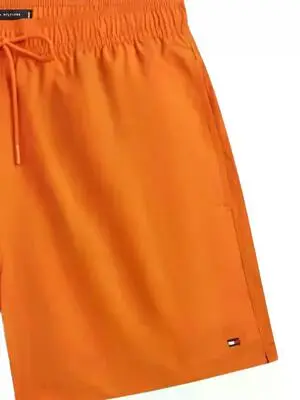 Tommy Hilfiger Logo-patch Drawstring Swim Shorts