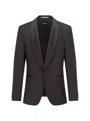 BOSS Shawl-lapel Tuxedo Jacket - Black