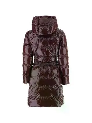 Pinko Love Birds Belted Quilted Coat