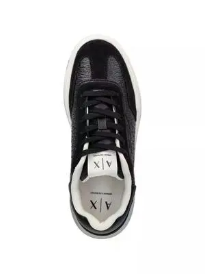 Armani Exchange Paneled Logo Sneakers