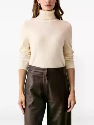 Barbour Check-patch Roll-neck Sweater